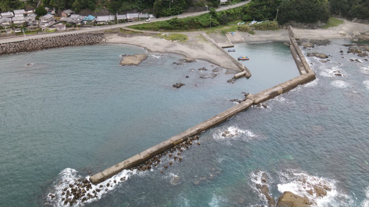 【和歌山県すさみ町】『江住漁港｜えすみぎょこう』の海釣りガイド（釣れる魚・駐車場・トイレ）｜和歌山釣りwalker