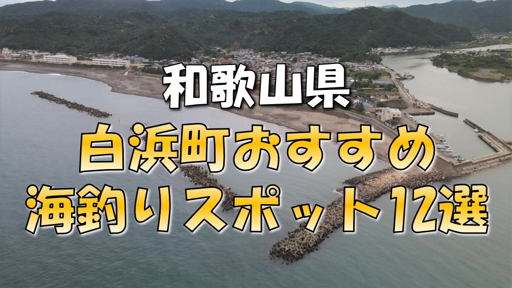 【保存版】和歌山県「白浜町」おすすめ海釣りスポット12選(釣れる魚・アクセス)|和歌山釣りwalker